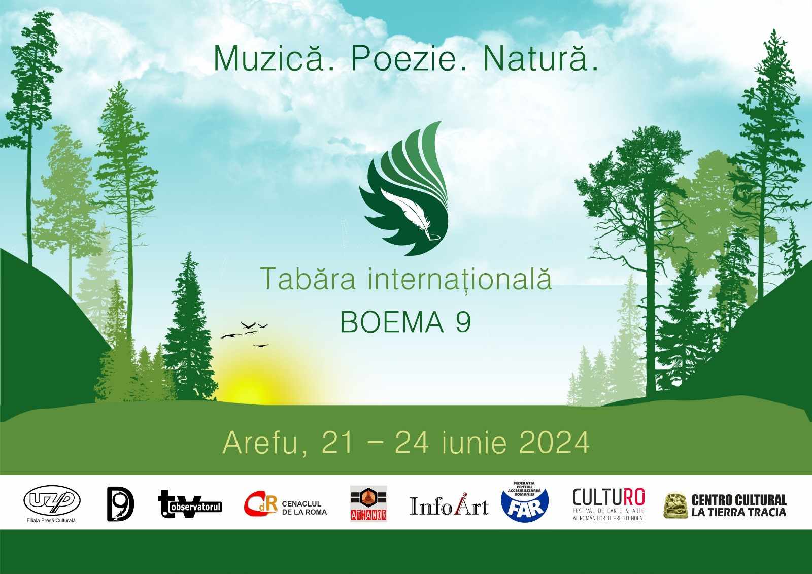 Tabăra literară Boema 9 de la Arefu 2024 | VOCATIV PLUS